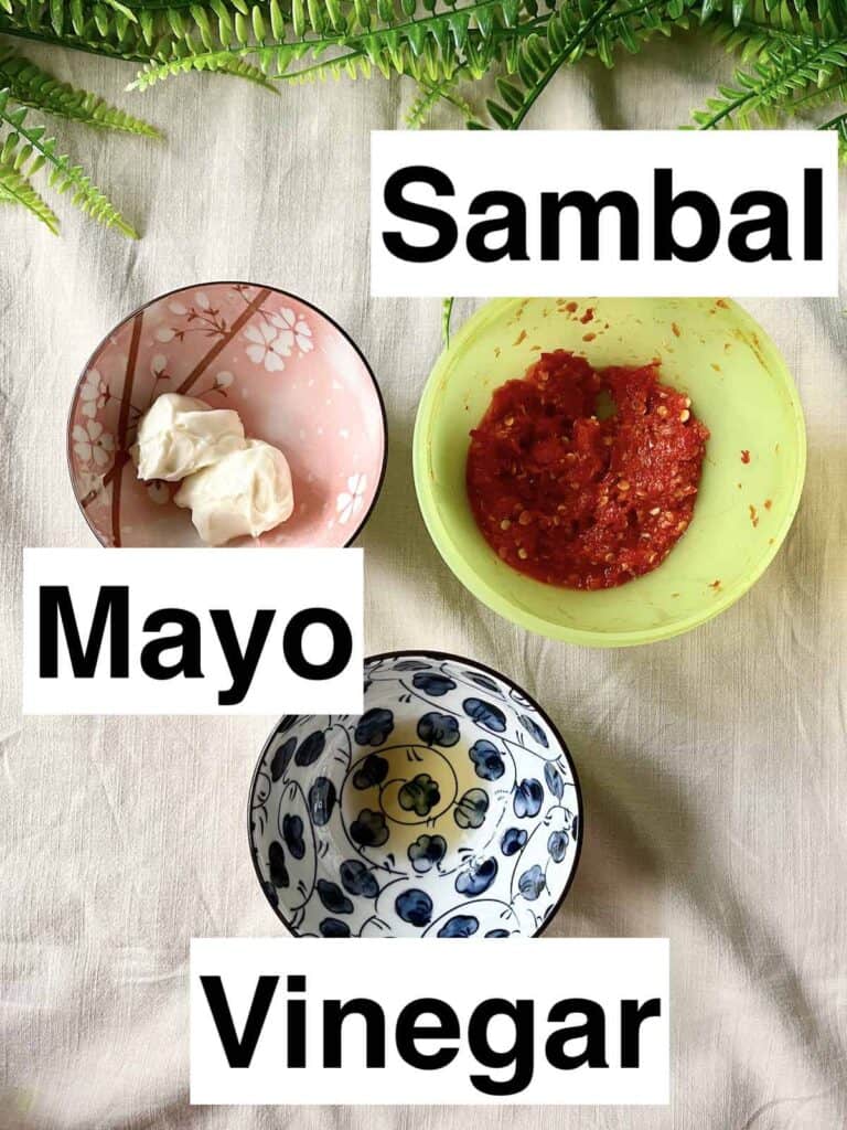 Easy 3-ingredient Sambal Mayo - Greedy Girl Gourmet