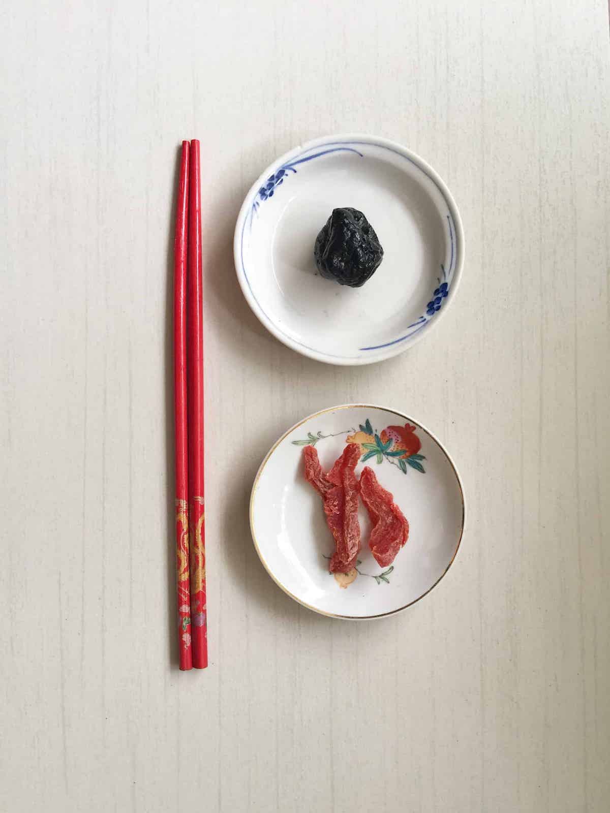 Chinese Sour Plum Drink (Suanmeitang) - Greedy Girl Gourmet