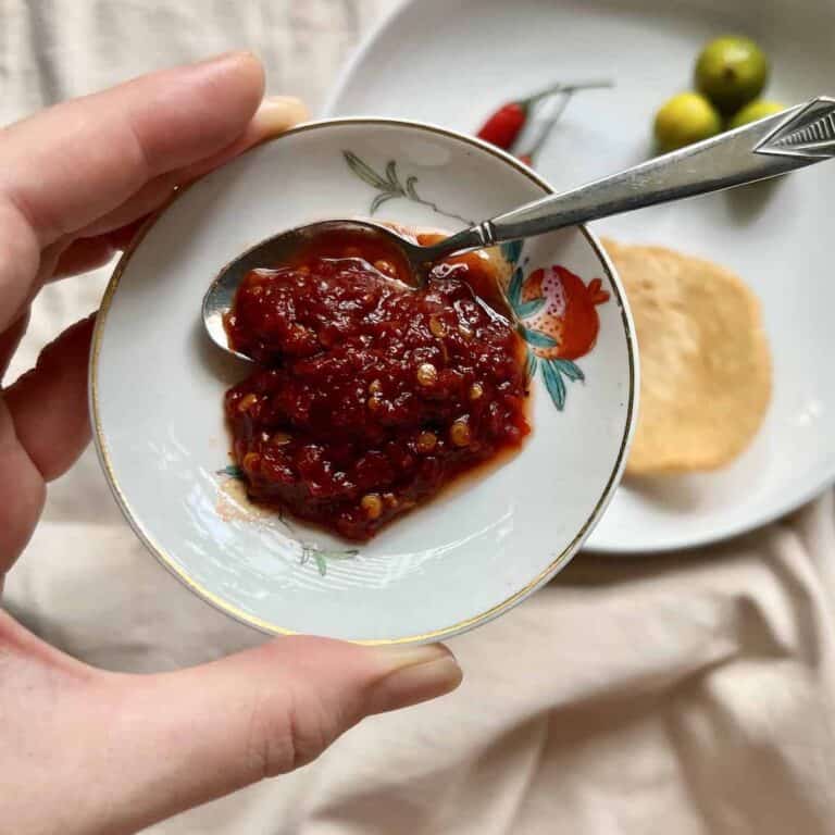 Laos Jeow Som Sauce - Greedy Girl Gourmet