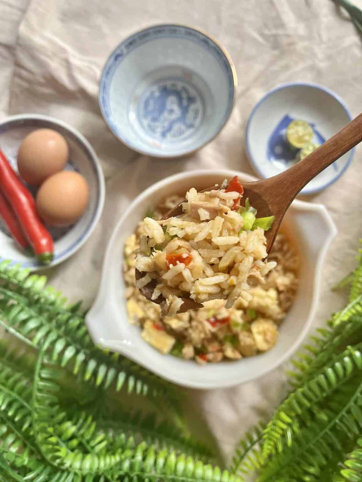 EASY Canned Tuna Fried Rice (30 min) - Greedy Girl Gourmet