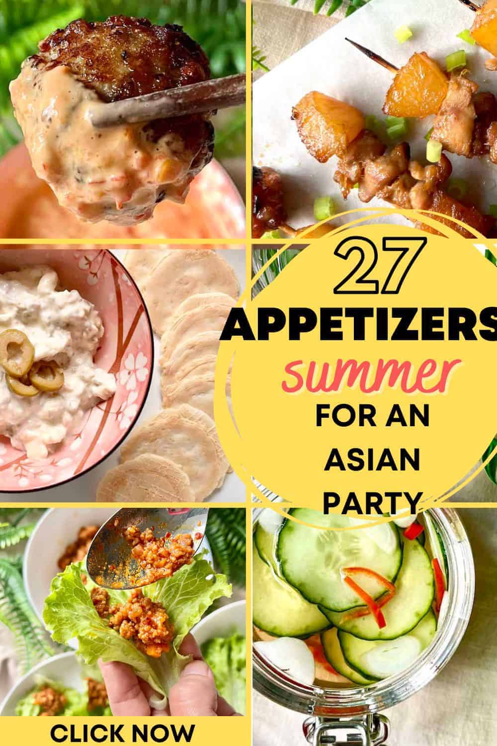 29 Summer Appetizers for Party (Asian) - Greedy Girl Gourmet